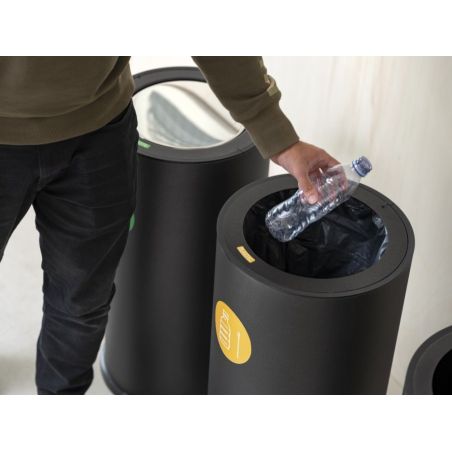 Van Esch afvalbakysteem Revolved L1 - zwart - Kapstokkendirect.nl