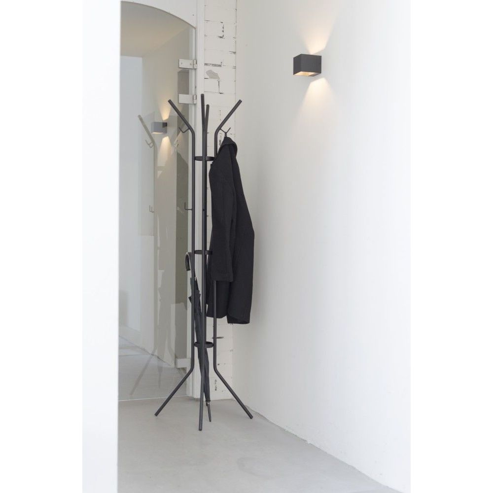 Spinder Design staande kapstok Jessy - zwart - Kapstokkendirect.nl